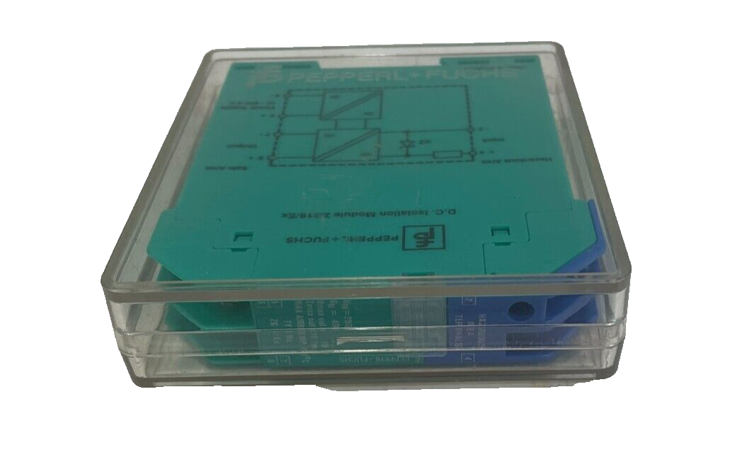 NEW PEPPERL +FUCHS ZG18/EX ISOLATION MODULE ZG18EX - SB Industrial ...