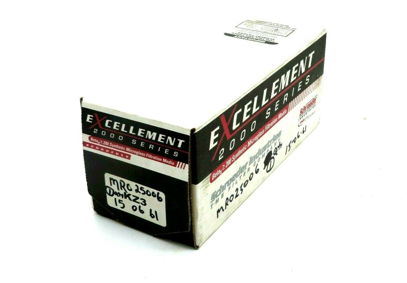 NEW SCHROEDER KZ3 FIBERGLASS FILTER ELEMENT - SB Industrial Supply, Inc.