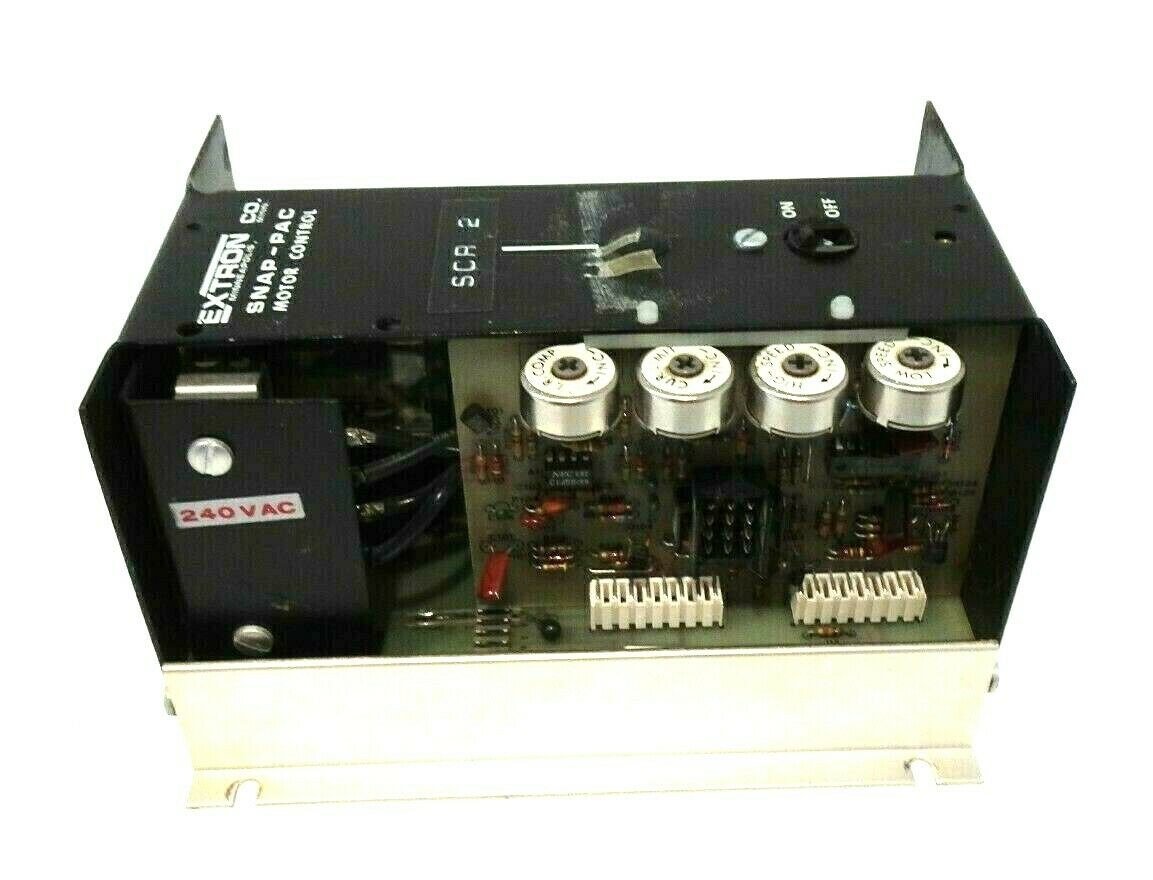 USED EXTRON 112-301 MOTOR CONTROL 112301 - SB Industrial Supply, Inc.