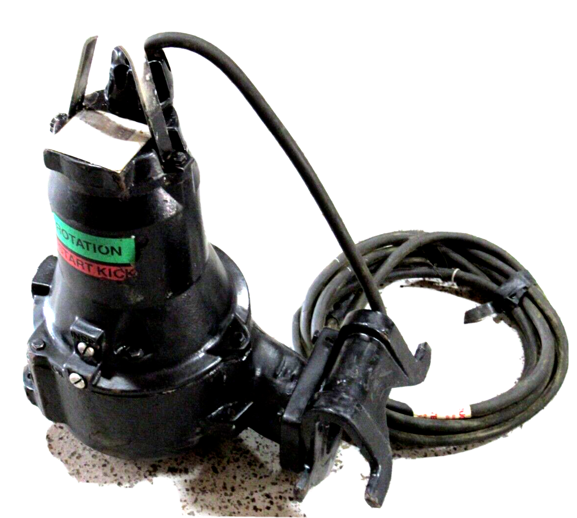 USED GORMAN RUPP JSV3B60-E2.7 SUBMERSIBLE PUMP 230/460V 3PH 2.7HP ...