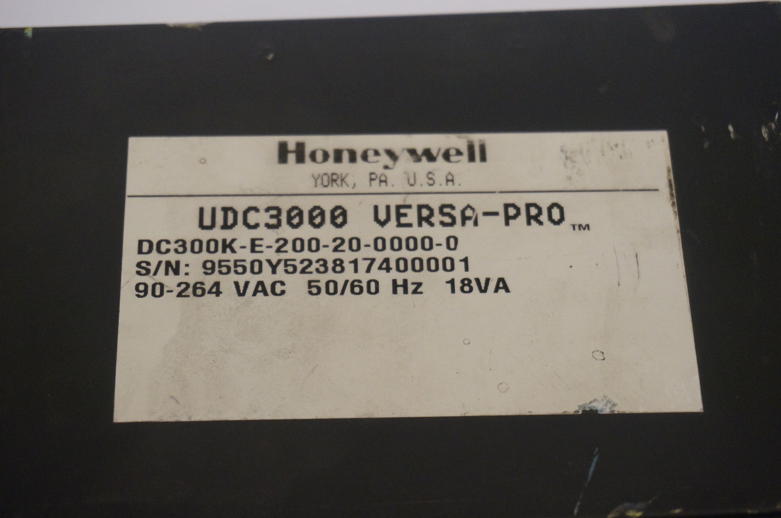 USED HONEYWELL DC300K-E-200-20-0000-0 CONTROLLER DC300KE200200000 - SB ...