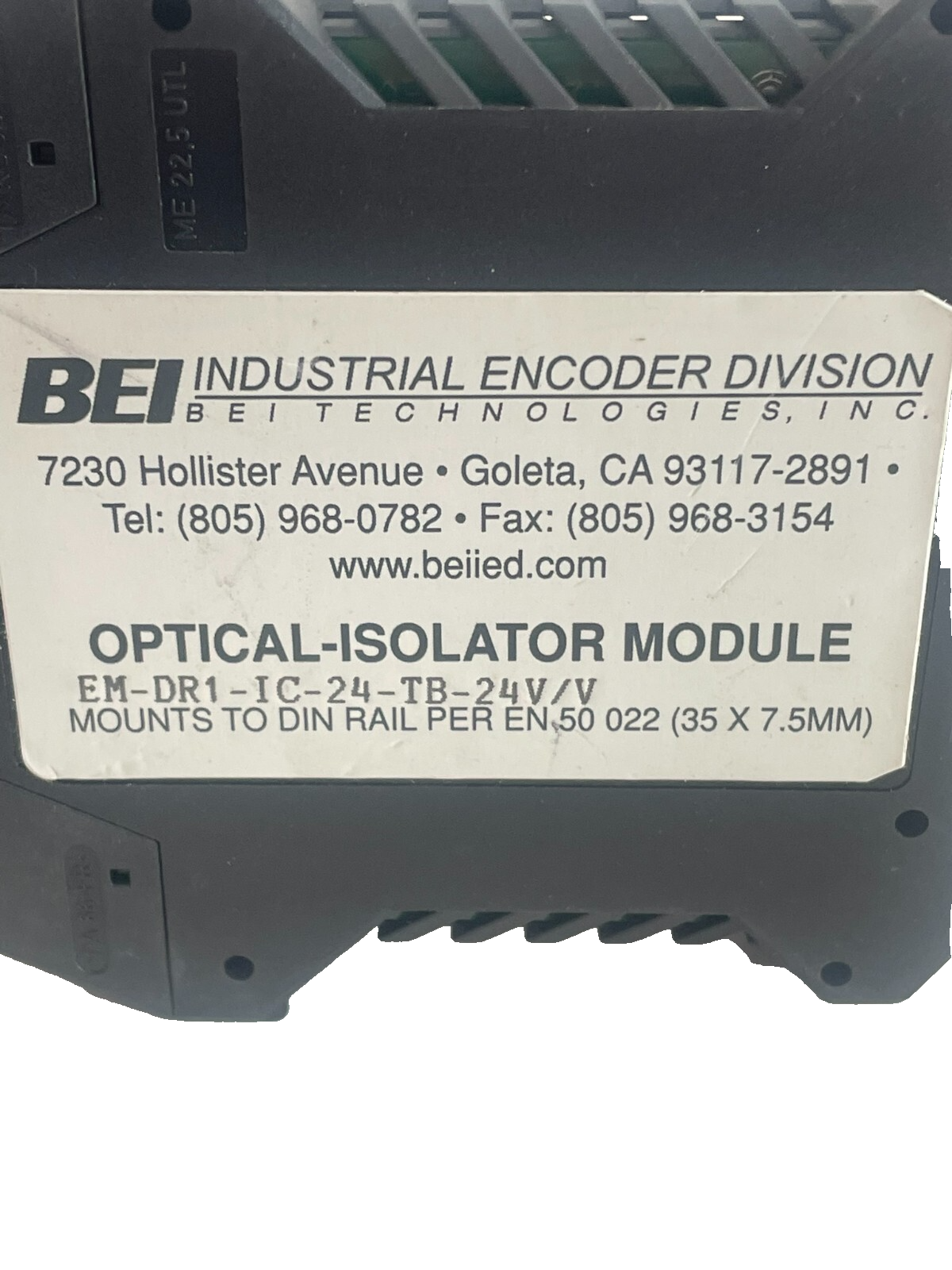 NEW BEI EM-DR1-IC-24-TB-24V/V ENCODER EMDR1IC24TB24VV - SB Industrial ...