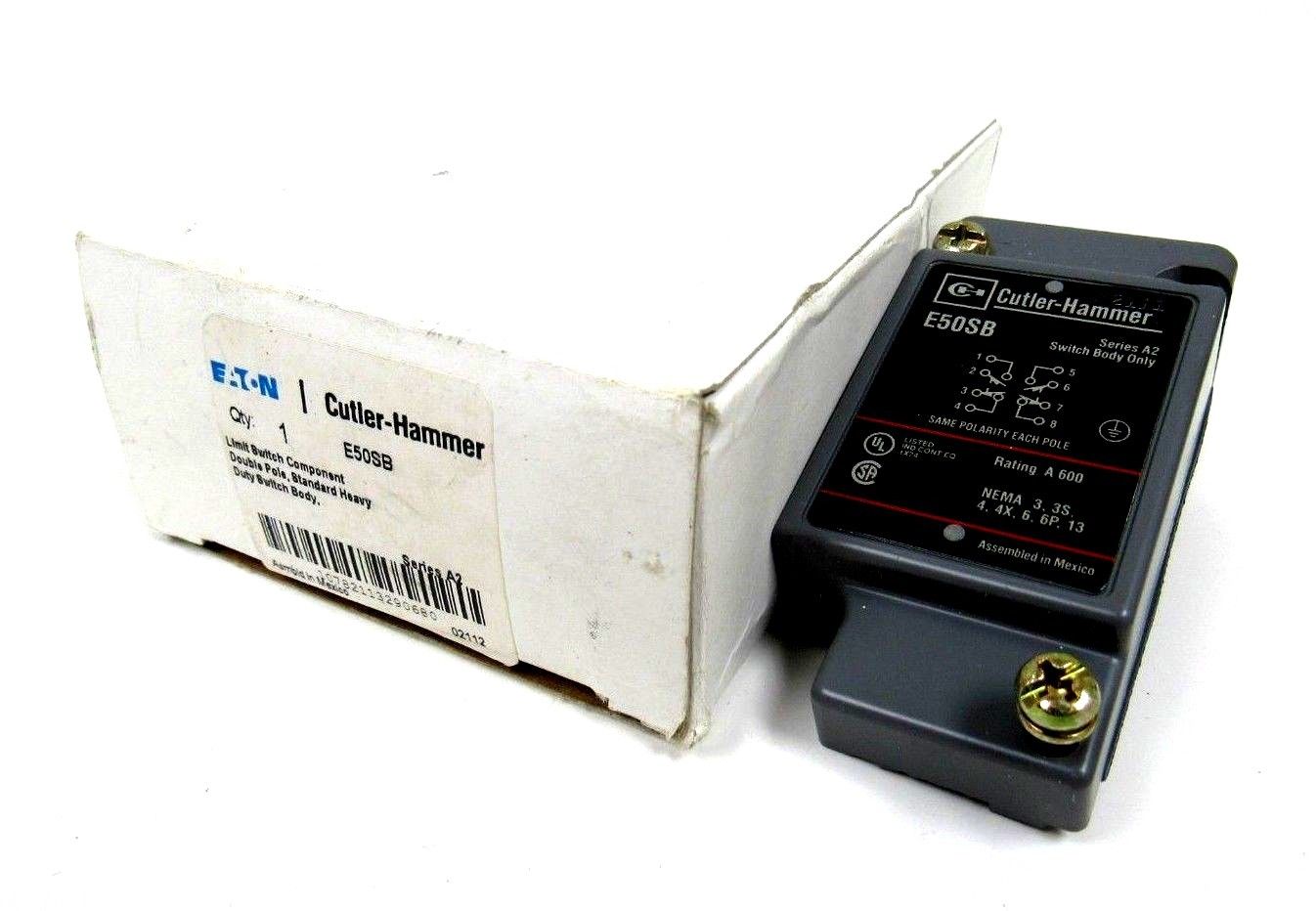 NEW EATON E50SB LIMIT SWITCH BODY SERIES A2 - SB Industrial Supply, Inc.