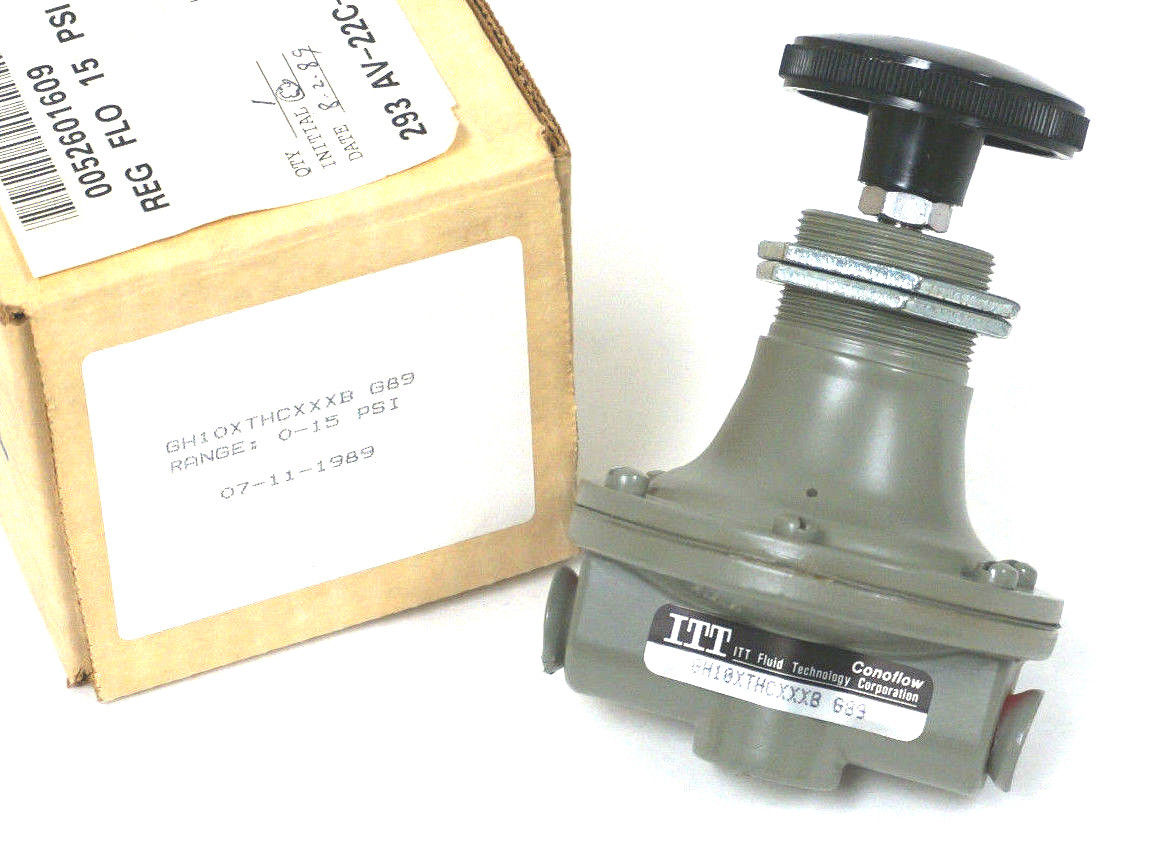 NEW ITT CONOFLOW GH10XTHCXXXB-G89 REGUALTOR VALVE GH10THCXXXBG89 - SB ...