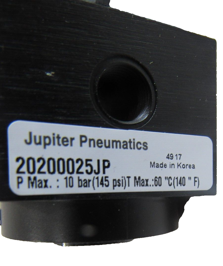 NEW JUPITER PNEUMATICS 202000252JP FILTER REGULATOR NPT 1/4 - SB ...