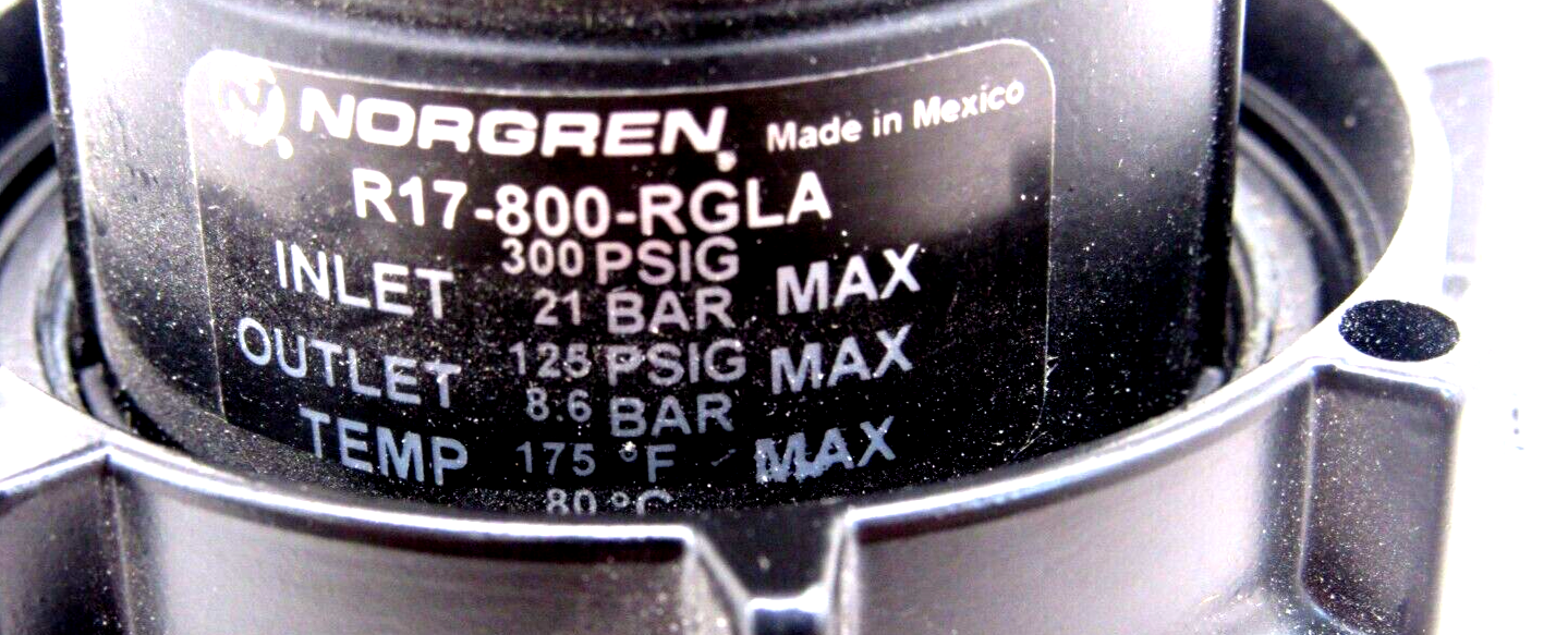 NEW NORGREN R17-800-RGLA REGULATOR R17800RGLA - SB Industrial Supply, Inc.