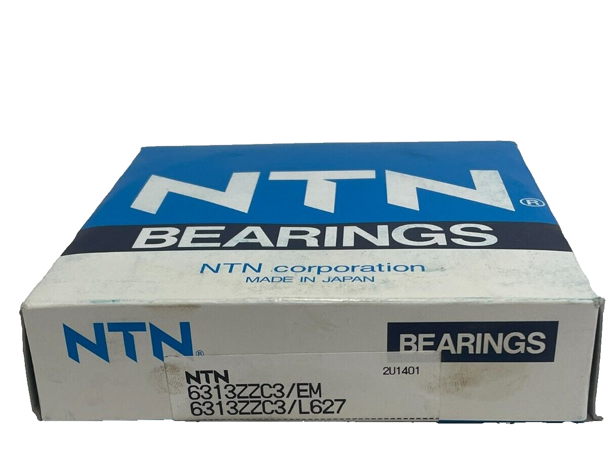 NEW NTN 6313ZZC3/EM DEEP GROOVE BALL BEARING 6313ZZC3/L627 - SB ...