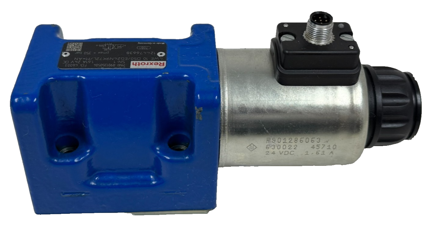 NEW REXROTH 4WE-10-D50/EG24N9K72L/M=AN DIRECTIONAL VALVE R901350504 ...