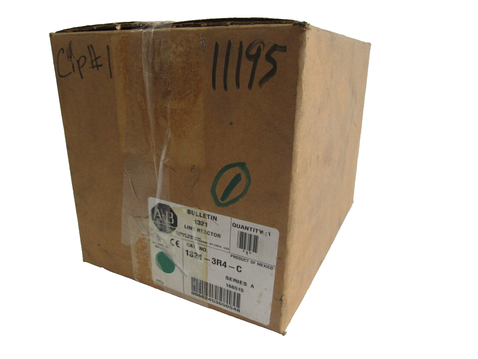 ALLEN BRADLEY 1321-3R4-C LINE REACTOR SERIES A 13213R4C 166515 NEW ...