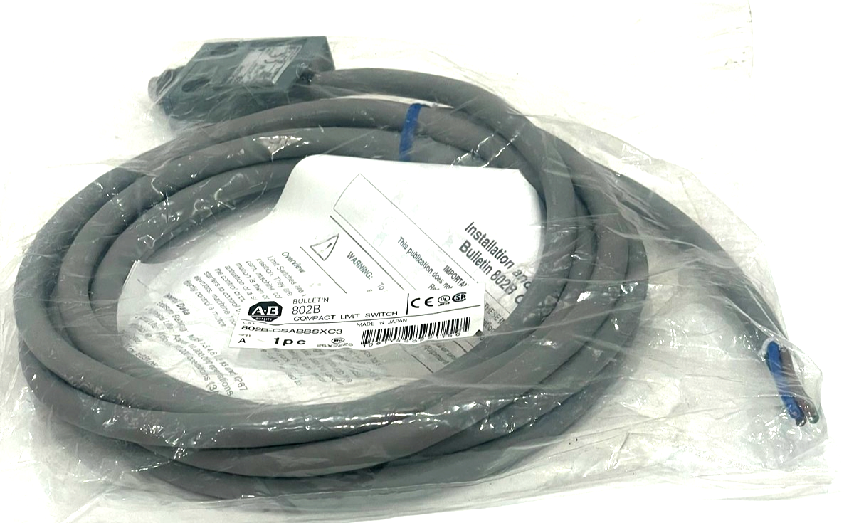 ALLEN BRADLEY 802B-CSABBSXC3 COMPACT LIMIT SWITCH 802BCSABBSXC3 - SB ...