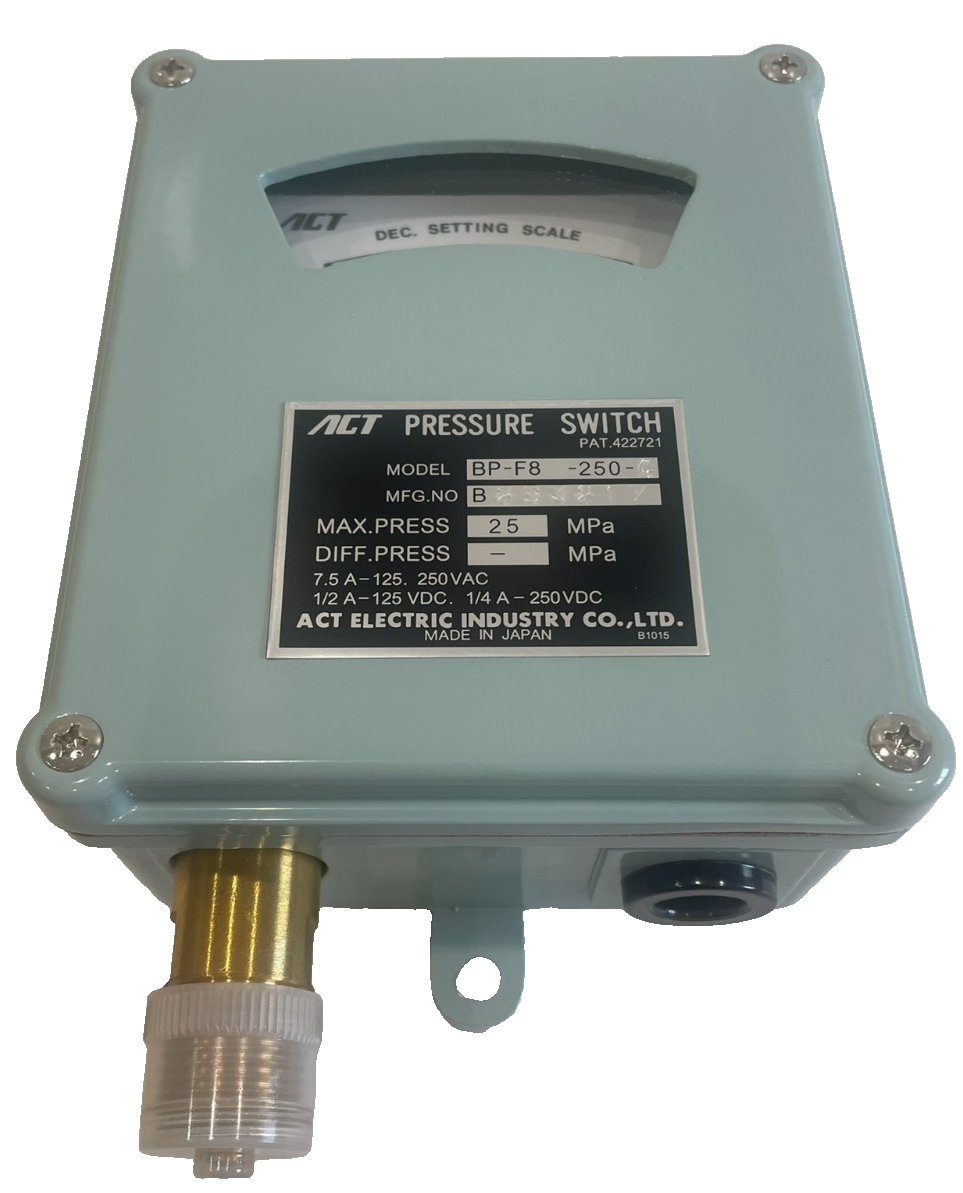 NEW ACT BP-F8-250-C PRESSURE SWITCH BPF8250C - SB Industrial Supply, Inc.