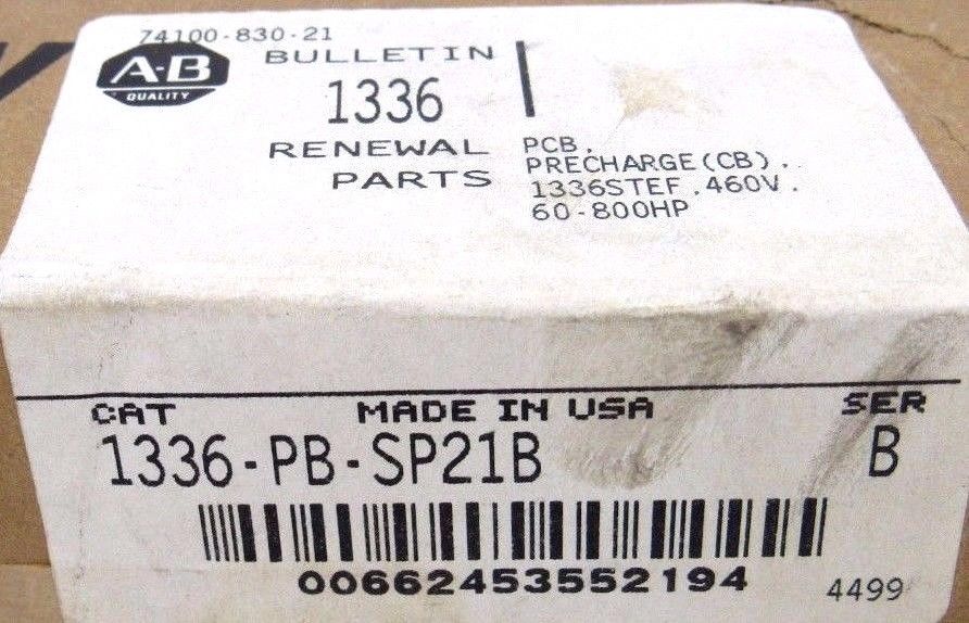 NEW ALLEN BRADLEY 1336-PB-SP21B PRECHARGE PCB SERIES B 1336PBSP21B - SB ...