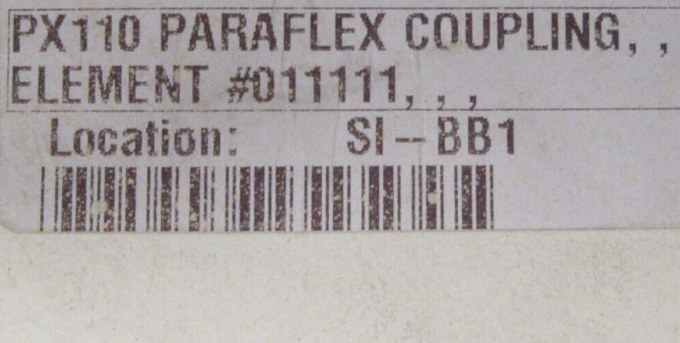 NEW DODGE PX110 PARA-FLEX ELEMENT 011111 - SB Industrial Supply, Inc.