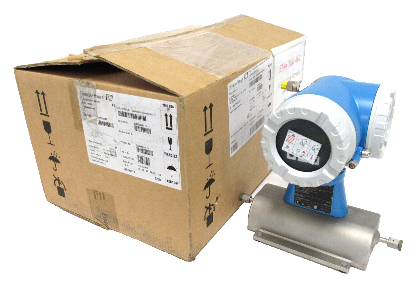 NEW ENDRESS HAUSER 80A01-1EH9/0 TRANSMITTER PROMASS 80 80A01 ...