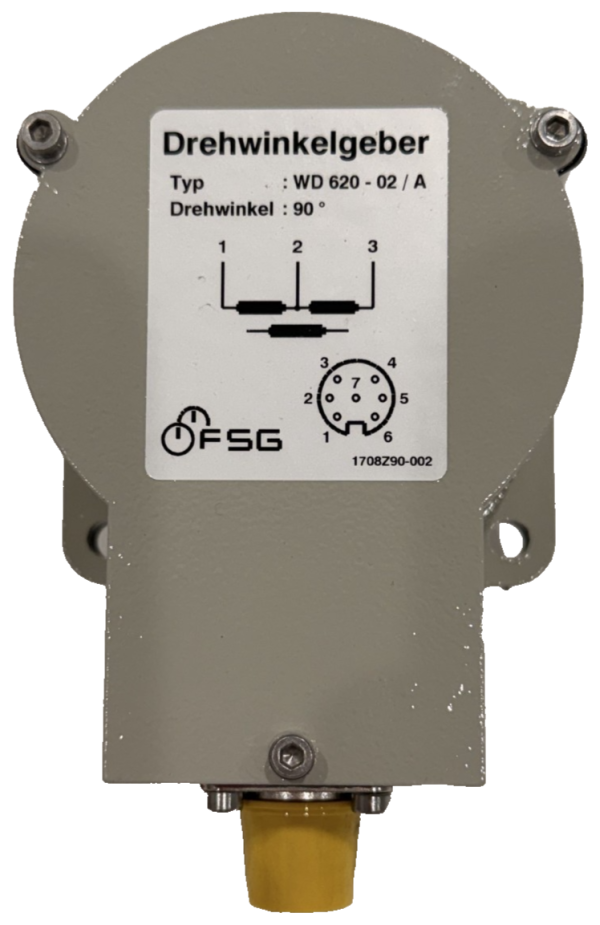 NEW FSG WD 620 - 02 / A INDUCTIVE ROTARY ENCODER 1708Z90-002 WD62002A ...