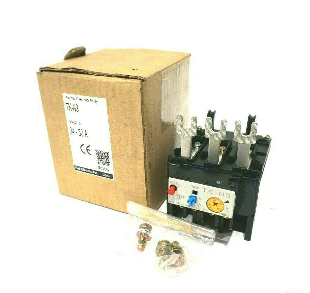 NEW FUJI ELECTRIC TK-N3 CONTACTOR 3NK2HE 34-50A TKN3 - SB Industrial ...