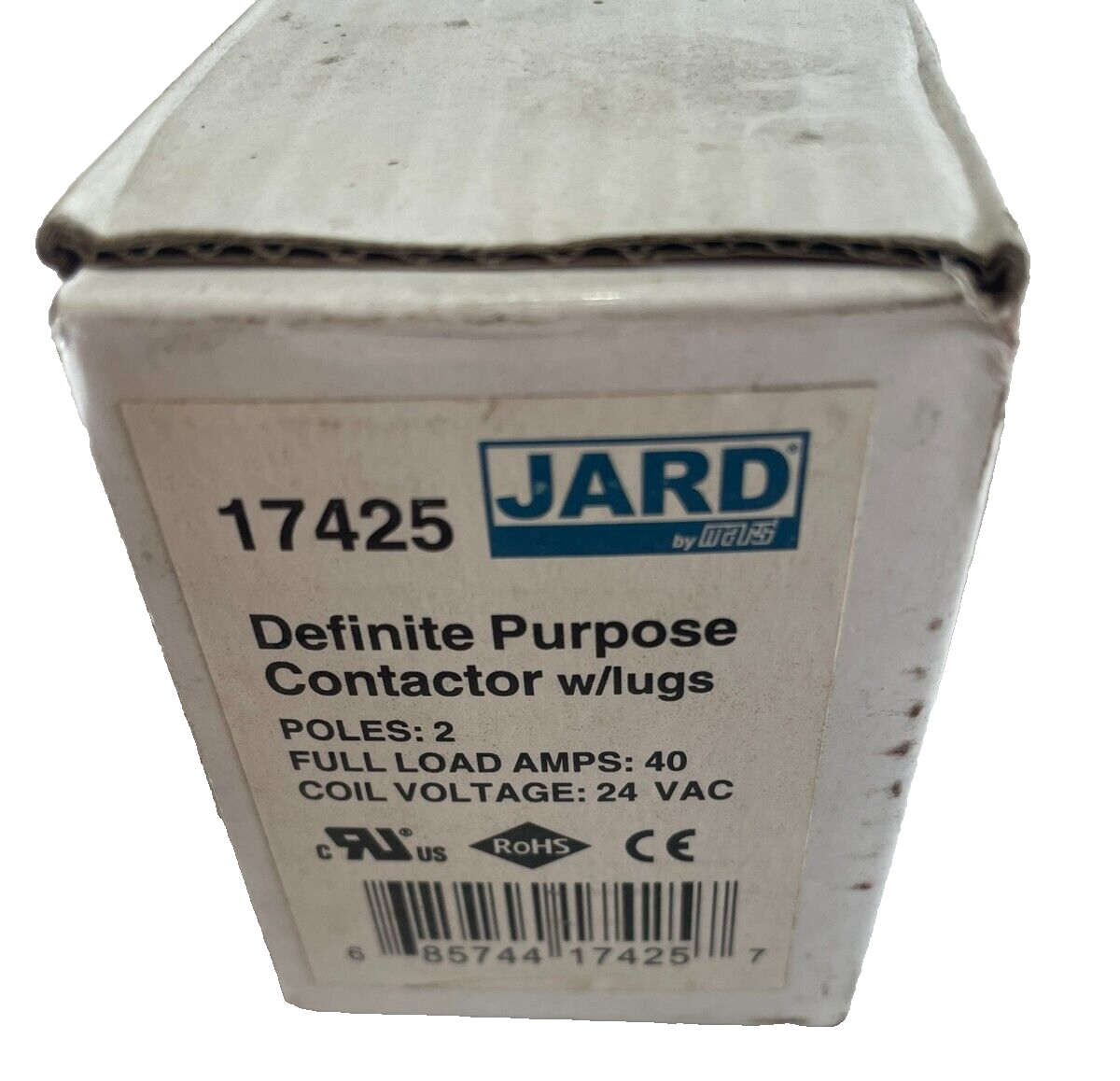 NEW JARD 17425 DEFINITE PURPOSE CONTACTOR W/LUGS - SB Industrial Supply ...