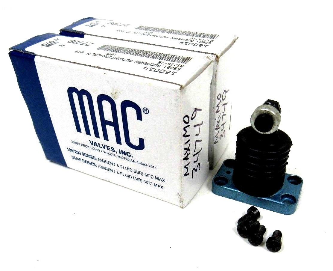 NEW LOT OF 2 MAC VALVES 180014 VALVE ROLLER ATTACHMENT - SB Industrial ...