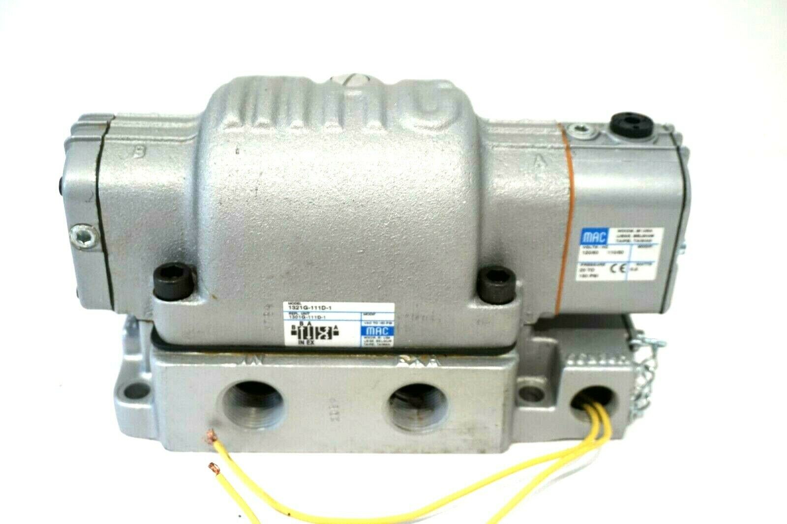 NEW MAC VALVES 1321G-111D-1 SOLENOID VALVE 1321G111D1 - SB Industrial ...
