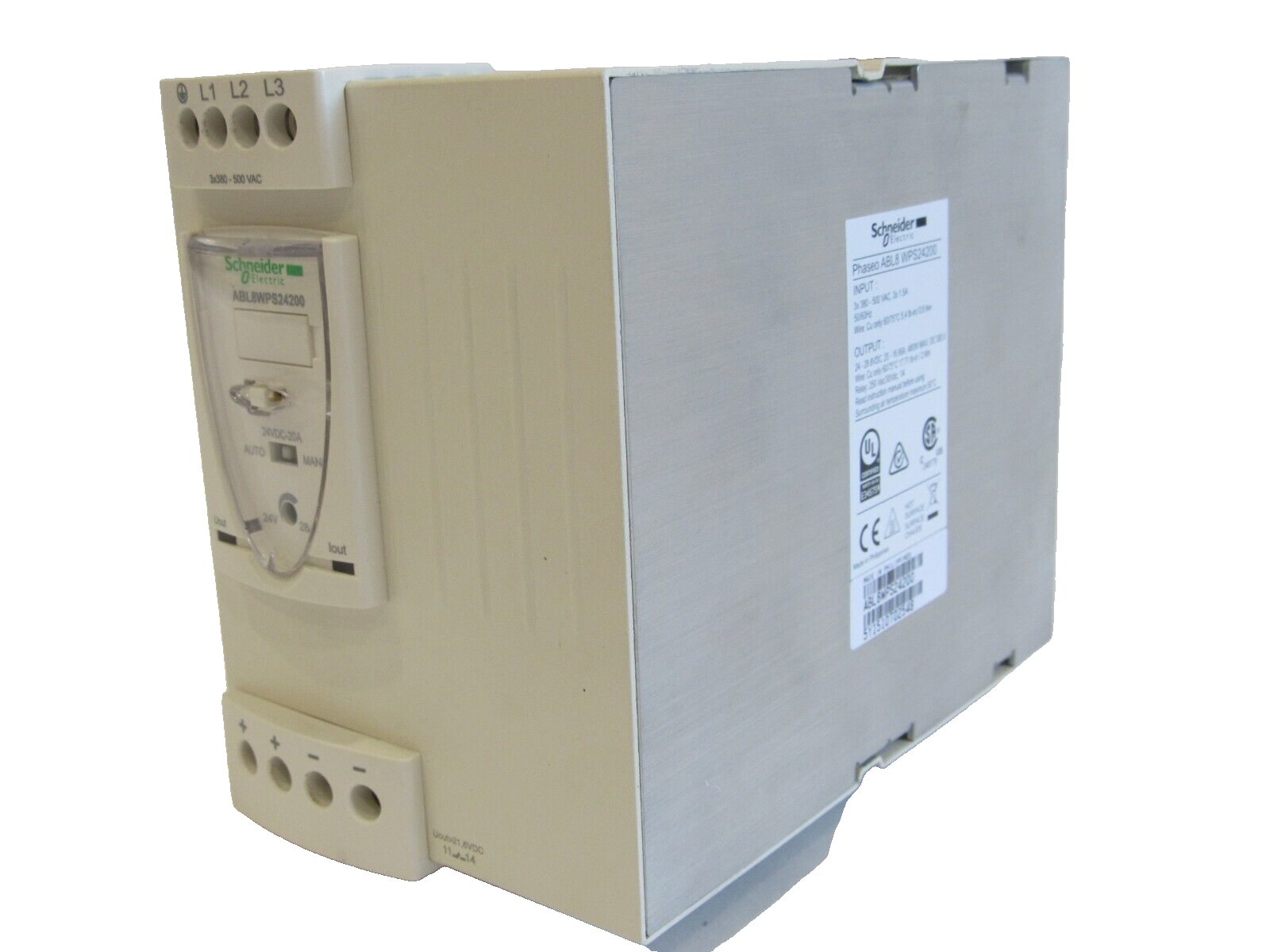 NEW SCHNEIDER ELECTRIC ABL8 WPS24200 POWER SUPPLY - SB Industrial ...