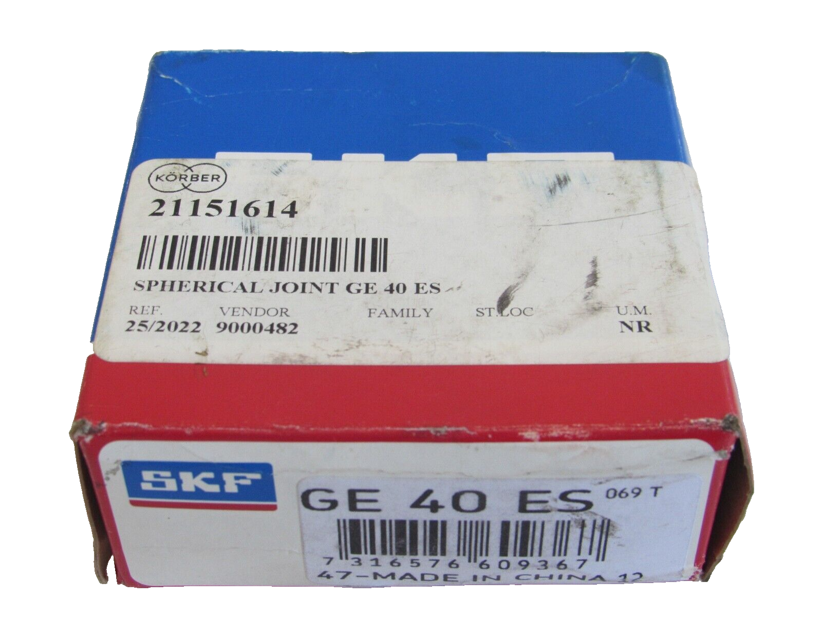 NEW SKF GE 40 ES SPHERICAL BEARING GE40ES - SB Industrial Supply, Inc.