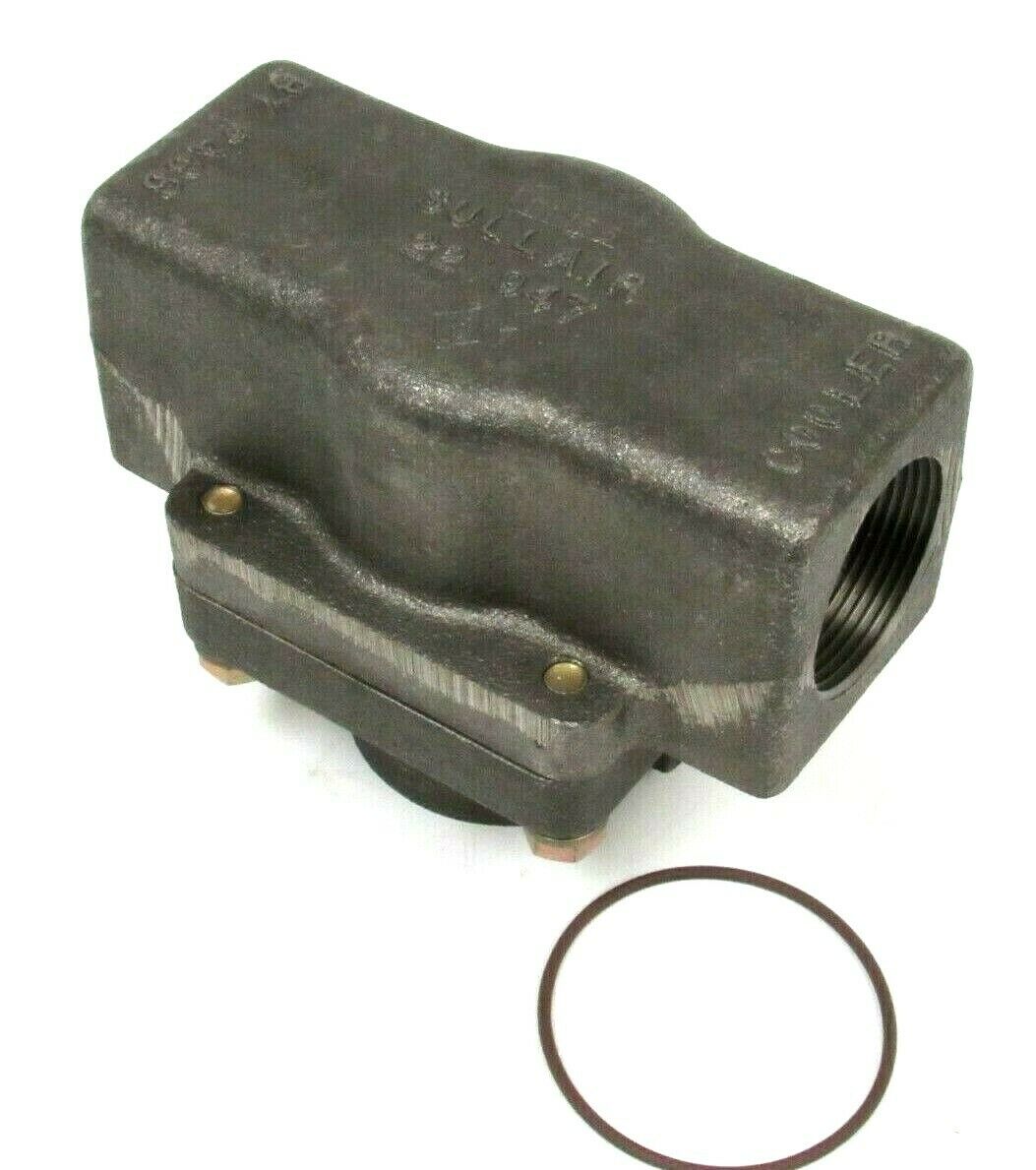 NEW SULLAIR 221947 014512 BYPASS COOLER THERMO VALVE HOUSING - SB ...