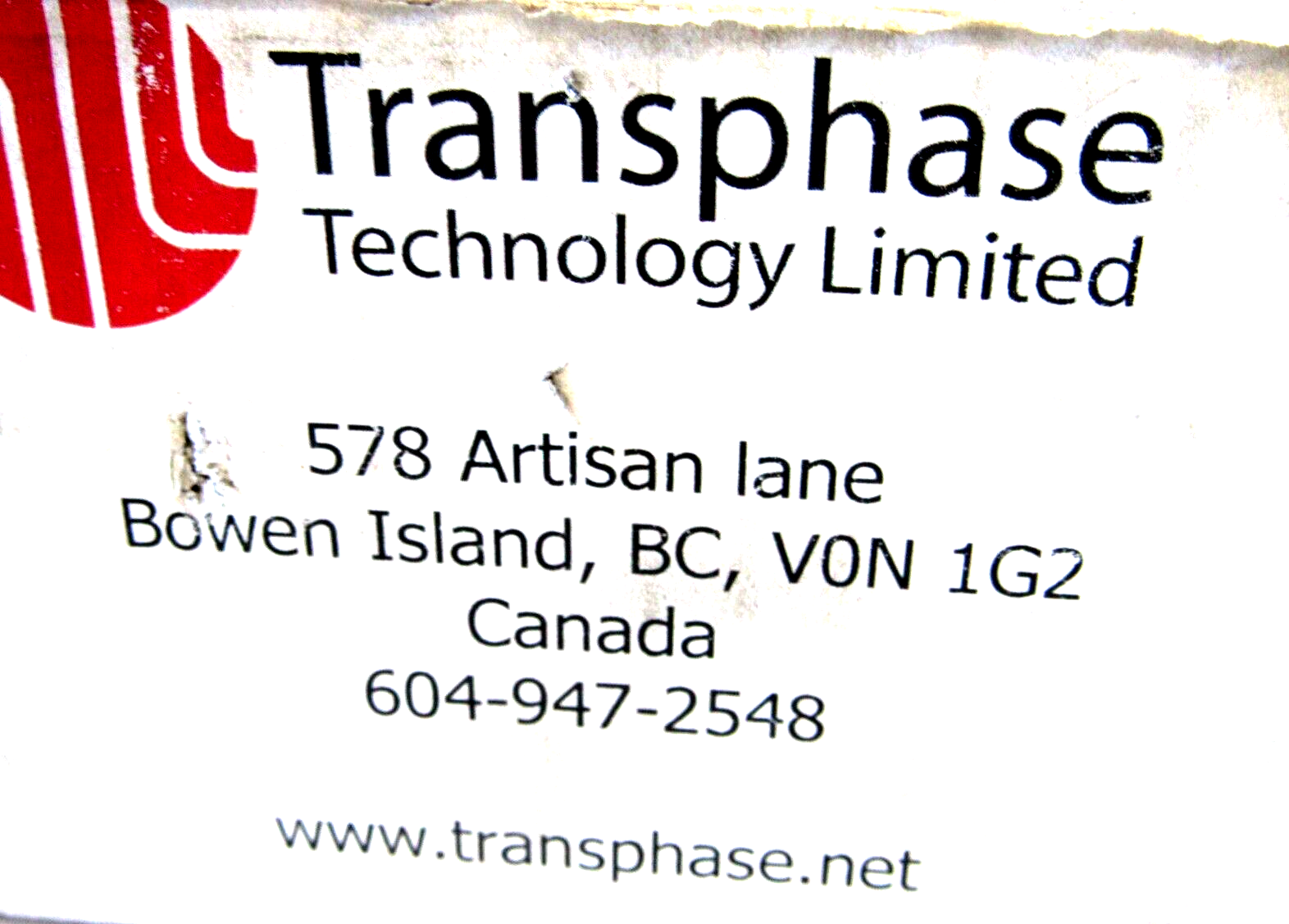 NEW TRANSPHASE TECHNOLOGY CR2 ACTUATOR SERIES 13-168 - SB Industrial ...