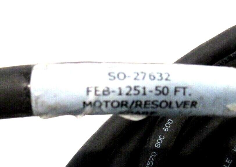 NEW UNBRANDED FEB-1251-50' MOTOR RESOLVER CABLE FEB125150 - SB ...