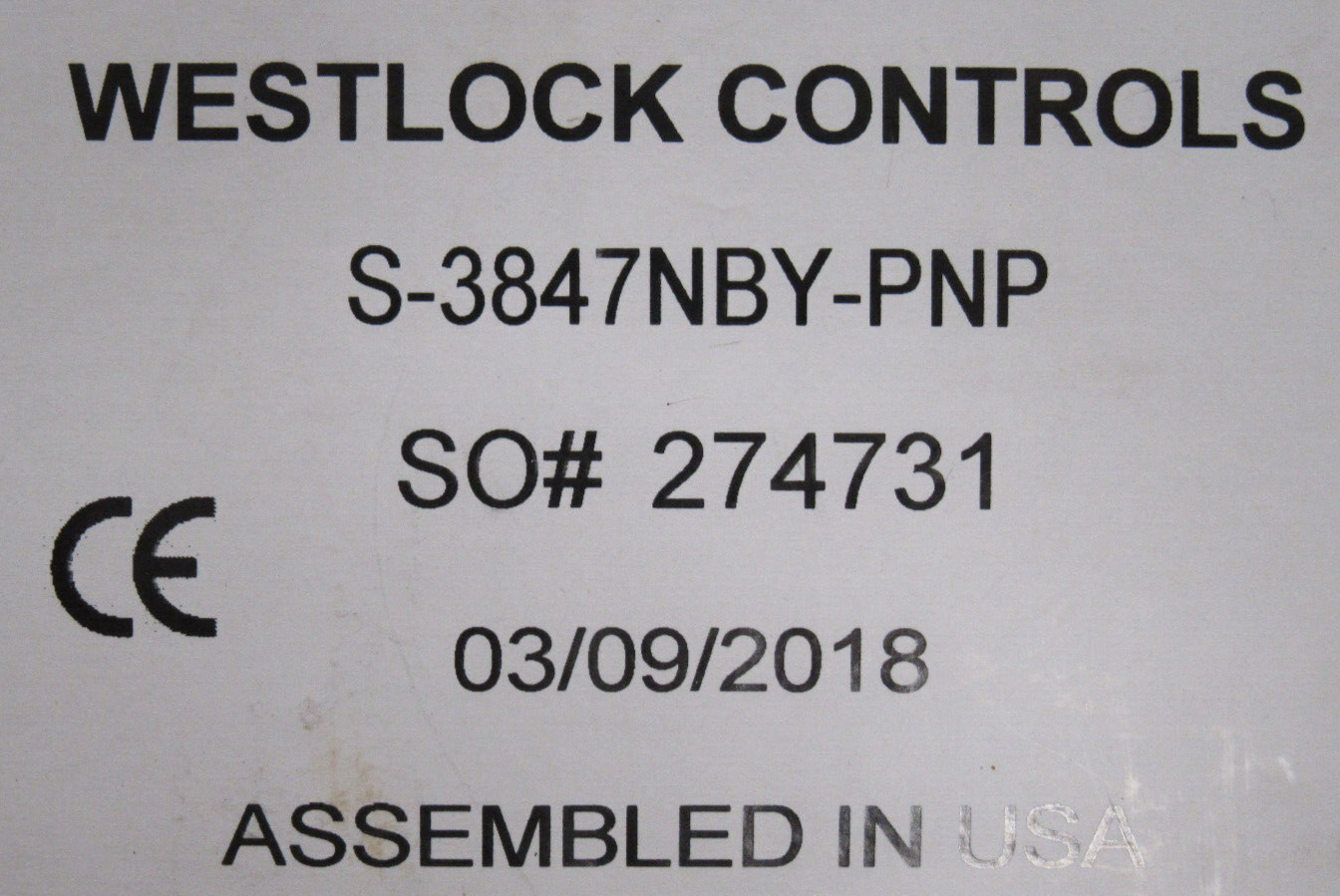 NEW WESTLOCK S-3847NBY-PNP ACTUATOR VA30659-005 3200/3800/8800 ...