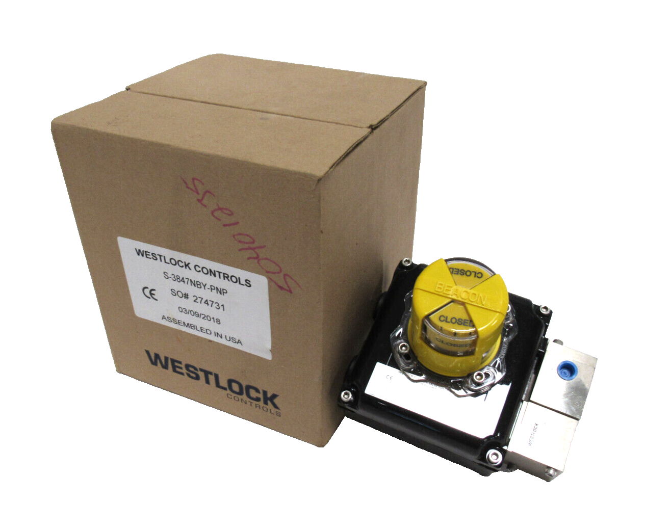 NEW WESTLOCK S-3847NBY-PNP ACTUATOR VA30659-005 3200/3800/8800 ...