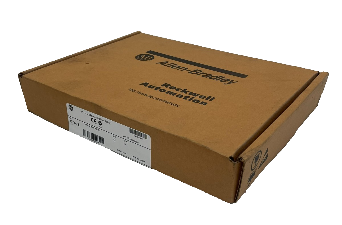 SEALED ALLEN BRADLEY 1771-IFE ANALOG INPUT MODULE SER.C FW:B 1771IFE ...