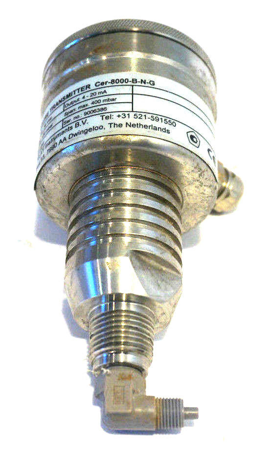 KLAY INSTRUMENTS CER-8000-B-N-G PRESSURE TRANSMITTER CER8000BNG - SB ...