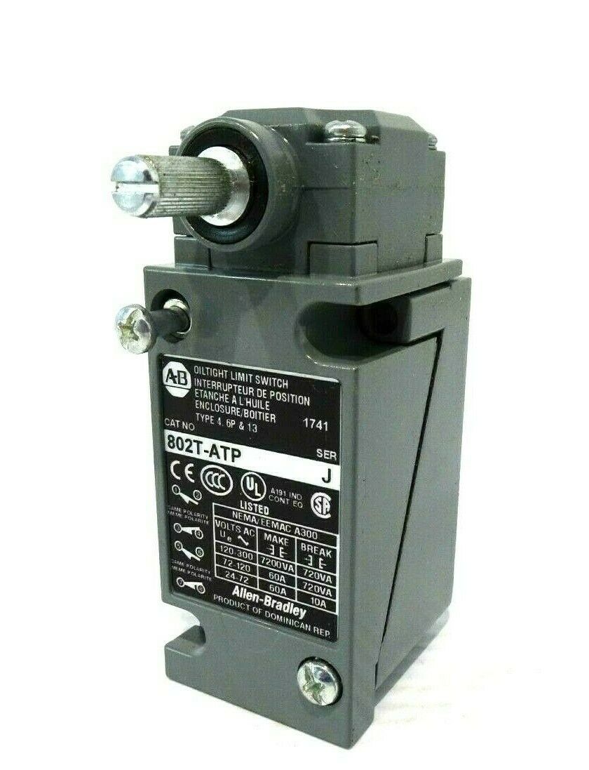 NEW ALLEN BRADLEY 802T-ATP LIMIT SWITCH 802TATP SER.J - SB Industrial ...