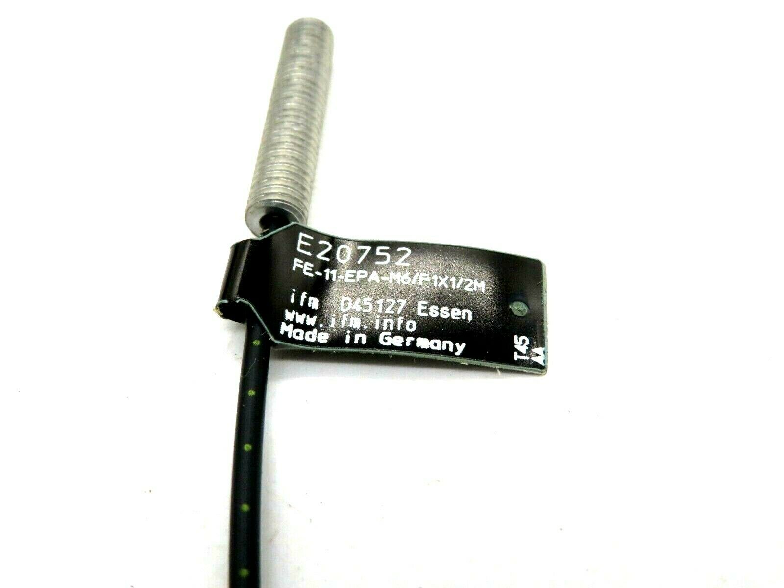 NEW EFECTOR IFM FE-11-EPA-M6/F1X1/2M THROUGH-BEAM SENSOR E20752 ...