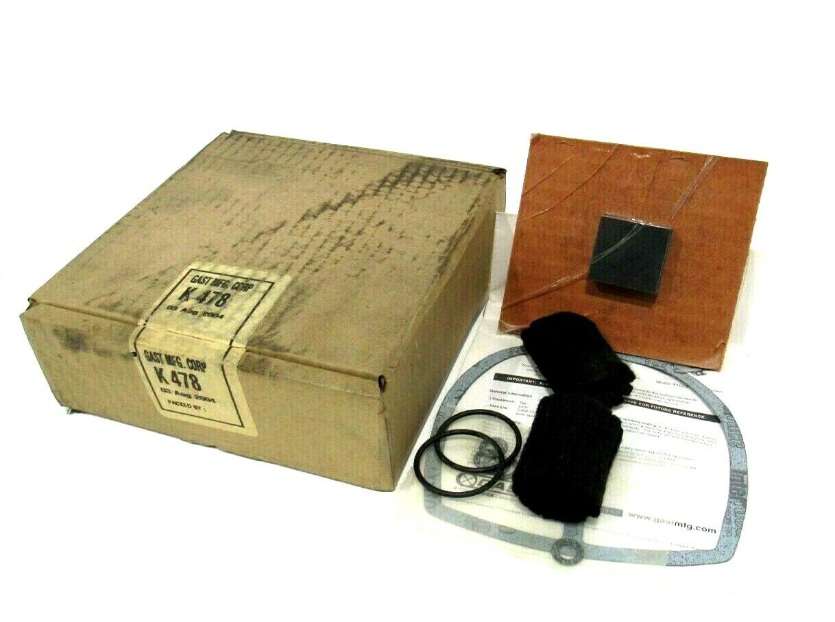NEW GAST K478 PUMP REPAIR KIT - SB Industrial Supply, Inc.