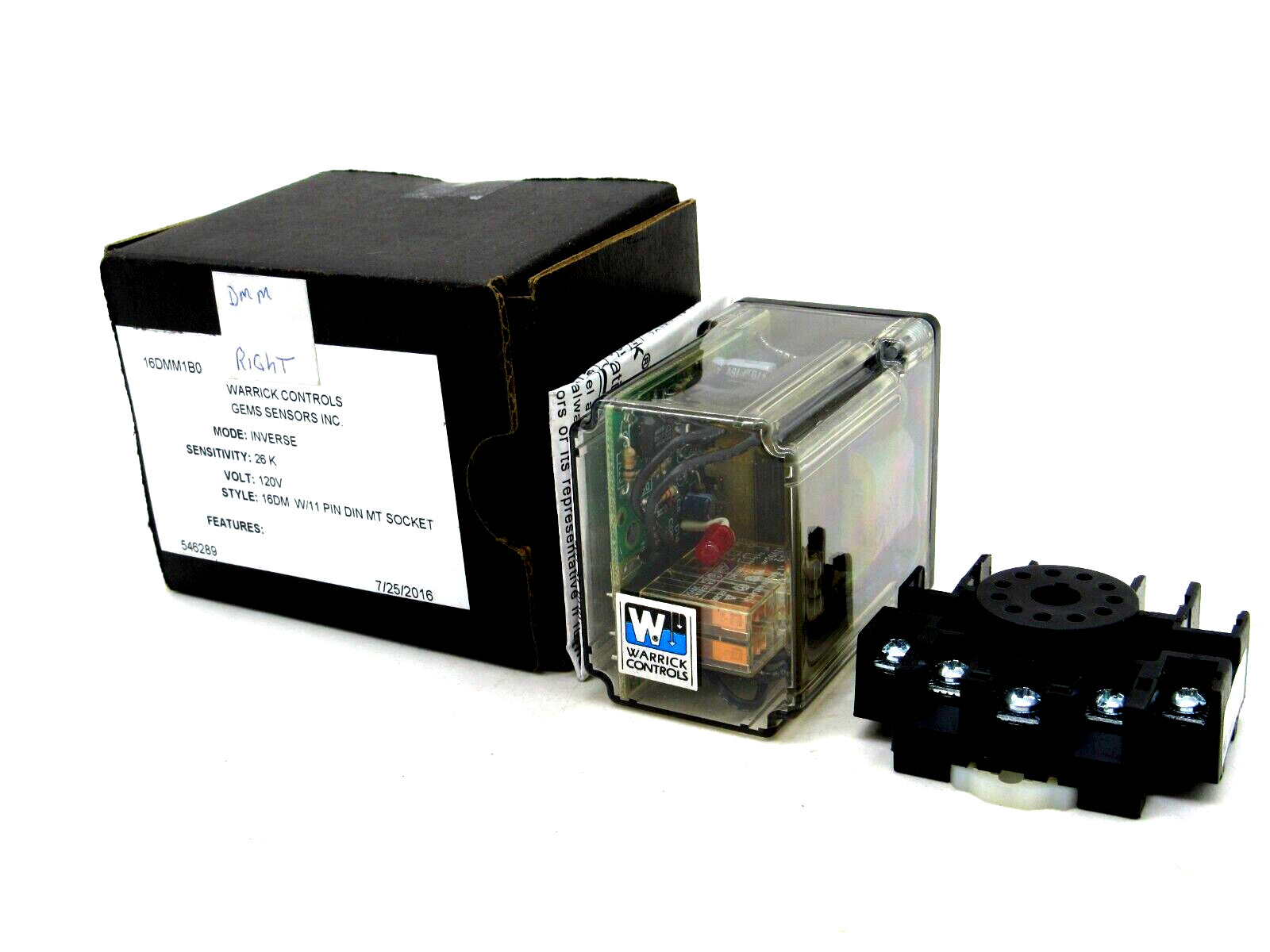 NEW GEM SENSOR WARRICK CONTROLS 16DMM1B0 CONTROL MODULE - SB Industrial ...