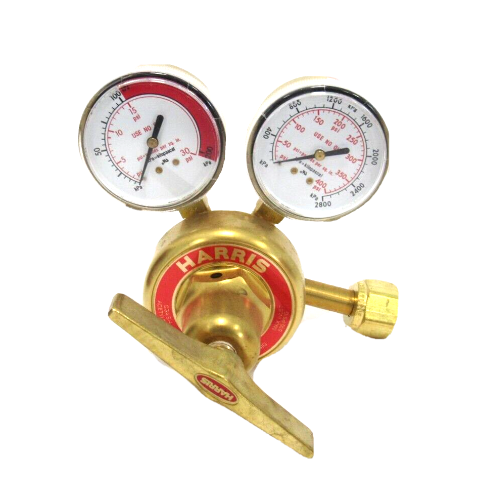 NEW HARRIS 2500-15-300 ACETYLENE REGULATOR 3002508 250015300 5KZ66 - SB ...