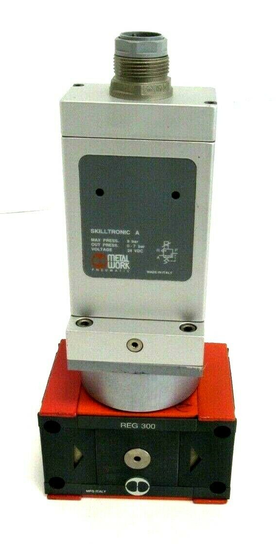 NEW METAL WORK PNEUMATIC EPR-102-A1111 VALVE REG 300 SKILLTRONIC A ...