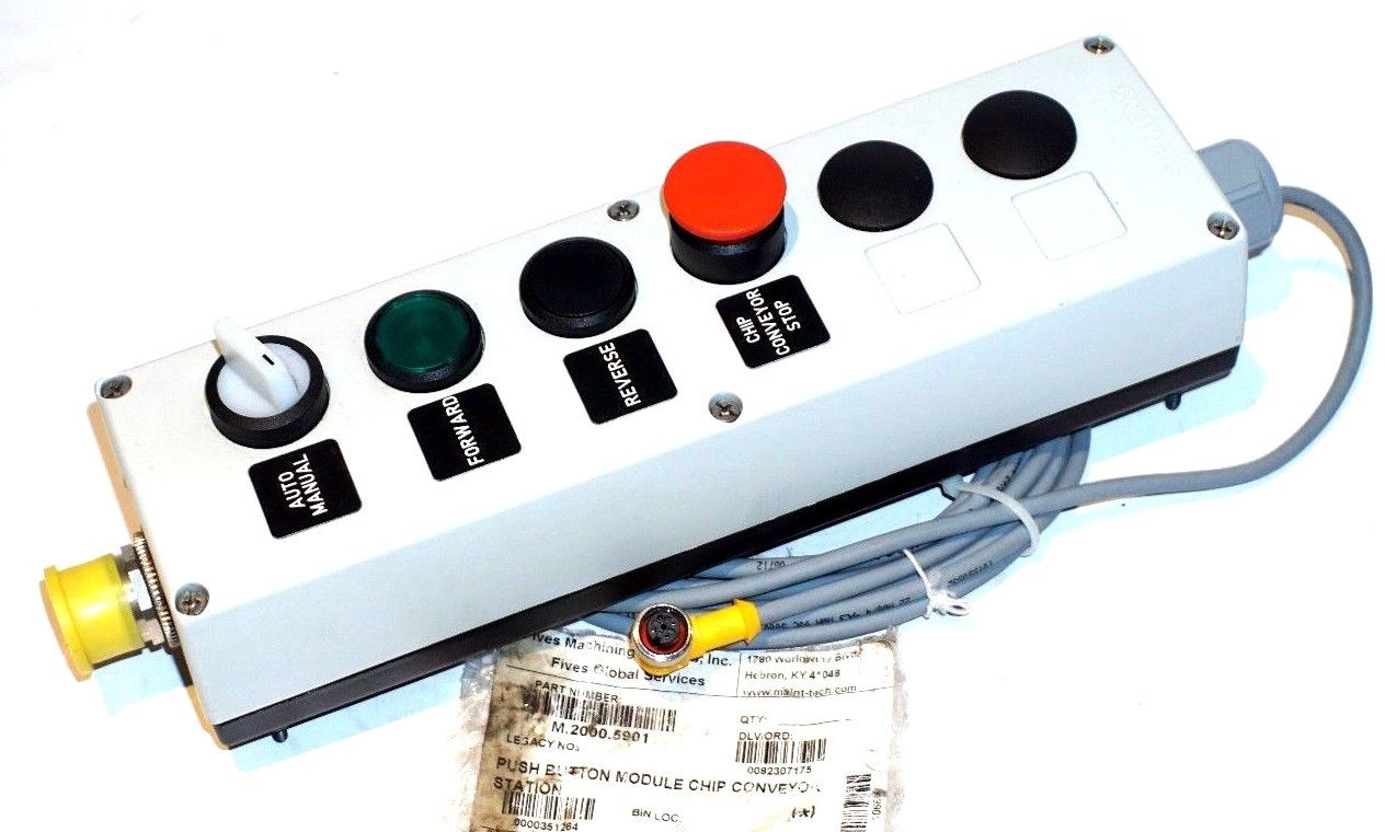 NEW MJ SMITH 2000-5901 PUSH BUTTON STATION 20005901 - SB Industrial ...