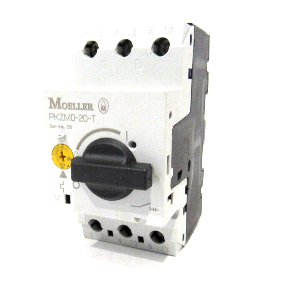 New Moeller Pkzm0 20 T Circuit Breaker Pkzm020t Sb Industrial Supply