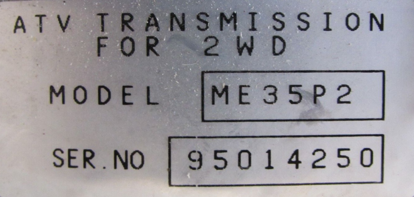 NEW POLARIS ME35P2 ATV 2WD TRANSMISSION TRAIL BOSS 350L 1341081 - SB ...