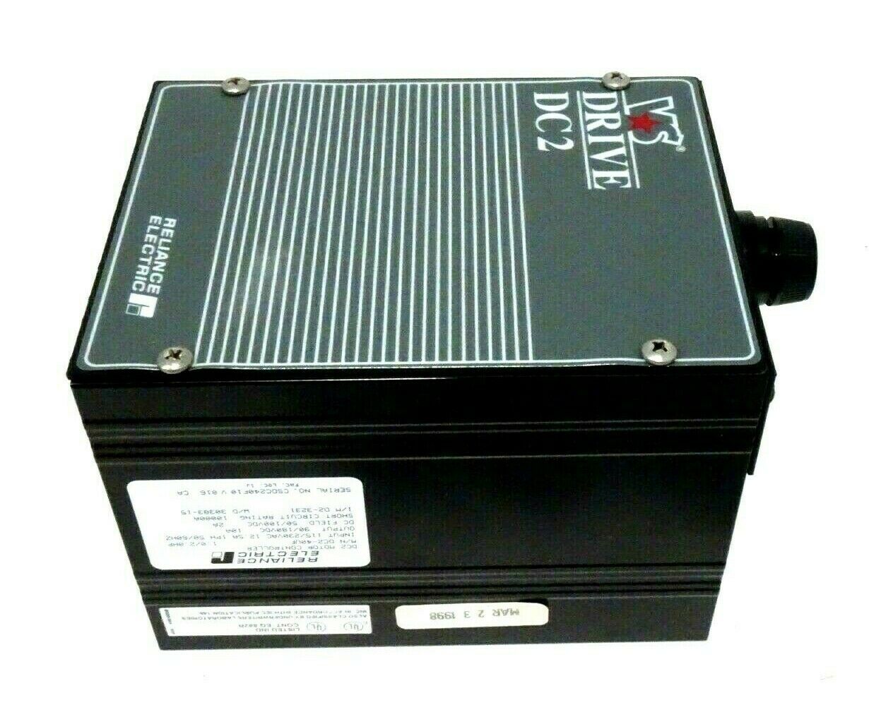 NEW RELIANCE ELECTRIC DC2-40UF DC2 MOTOR CONTROLLER DC240UF - SB ...
