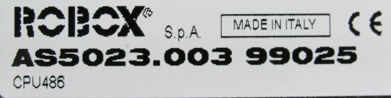 NEW ROBOX AS5023.003 MICROPROCESSOR CPU486 AS5023003 99025 - SB ...