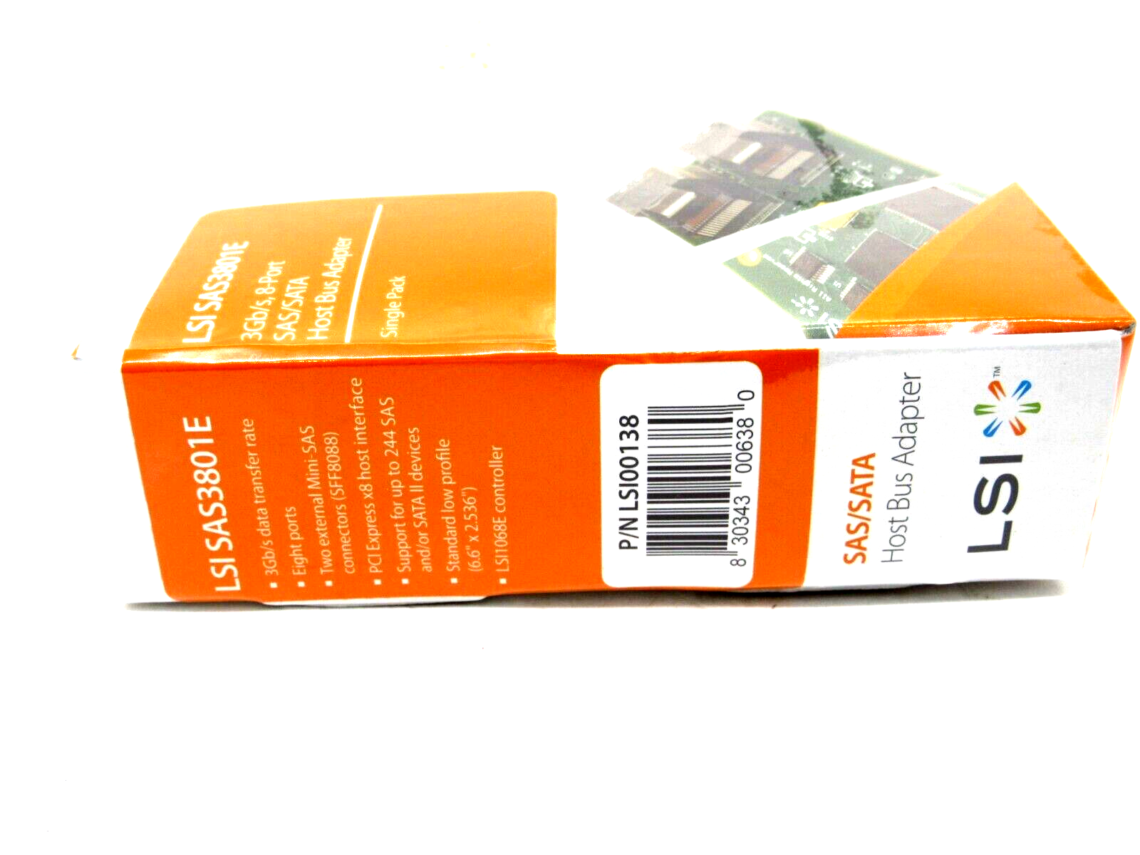 NEW SEALED LSI LOGIC SAS3801E HOST BUS ADAPTER - SB Industrial Supply, Inc.