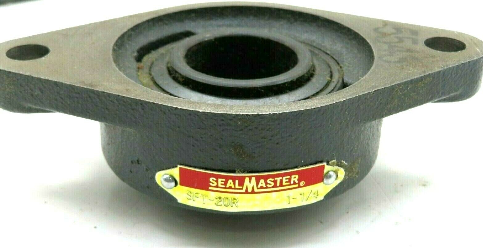NEW SEALMASTER SFT-20R BALL BEARING 1-1/4 INCH BORE SFT20R - SB ...