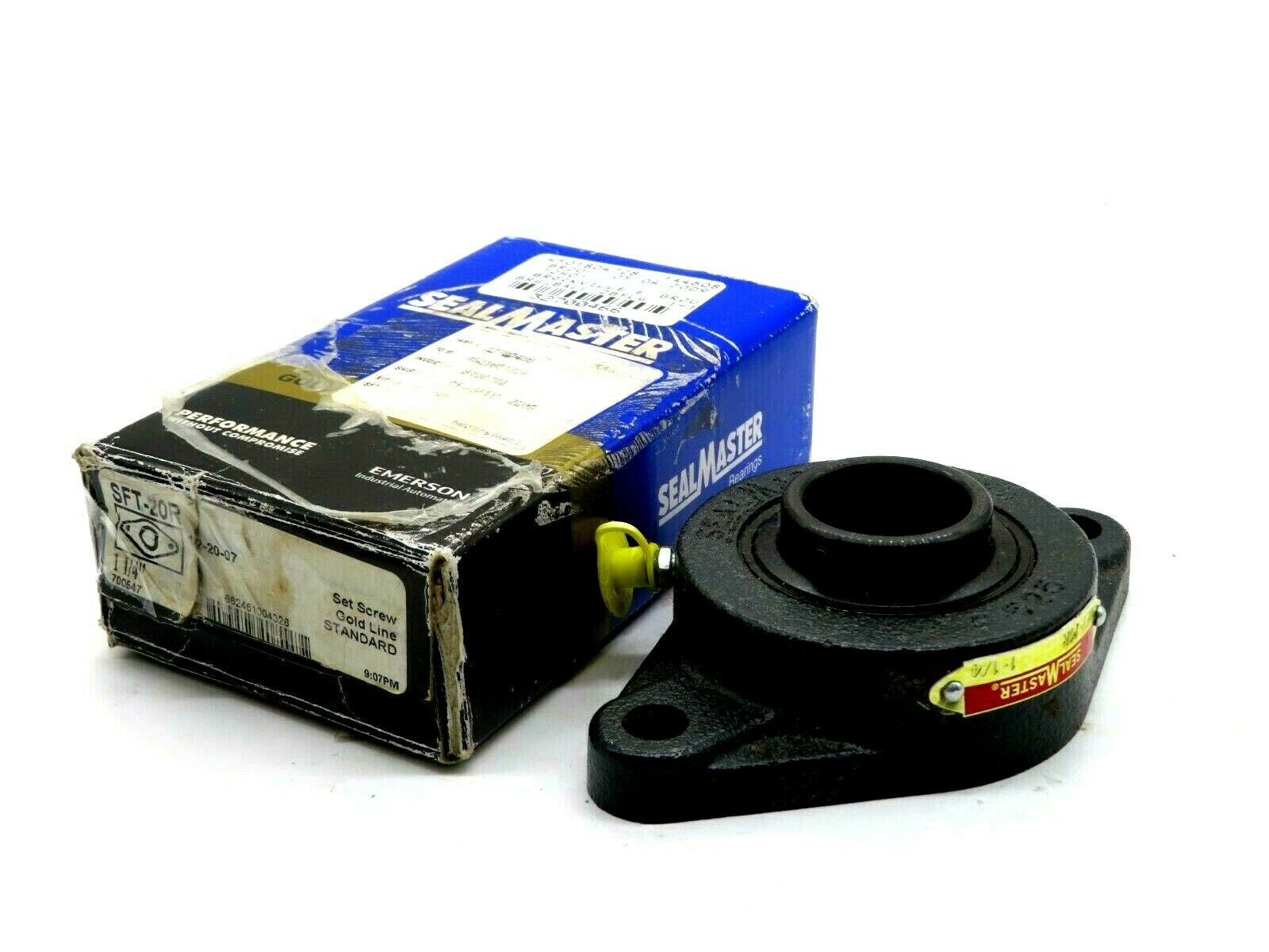 NEW SEALMASTER SFT-20R BALL BEARING 1-1/4 INCH BORE SFT20R - SB ...