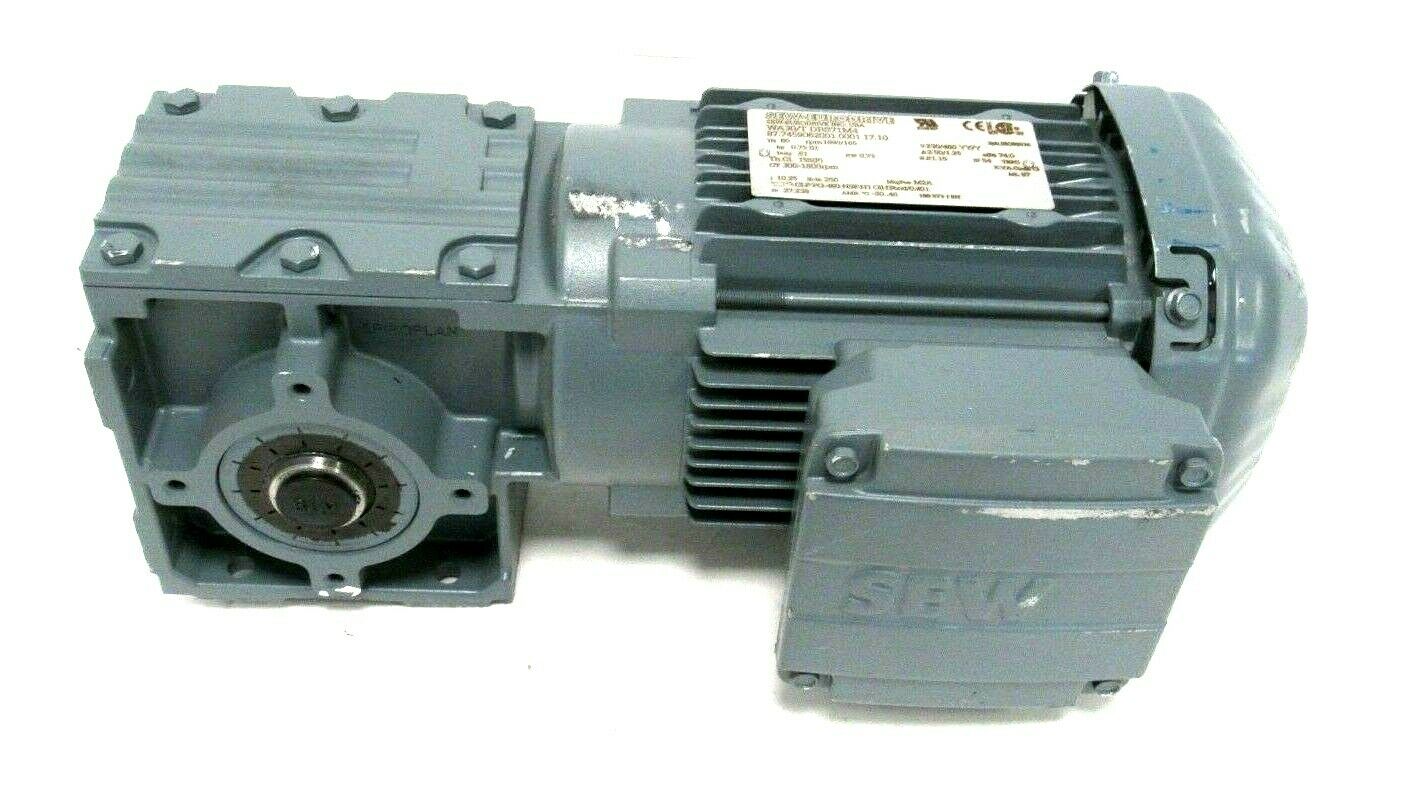 NEW SEW EURODRIVE WA30/T-DRS71M4 GEARMOTOR WA30TDRS71M4 - SB Industrial ...