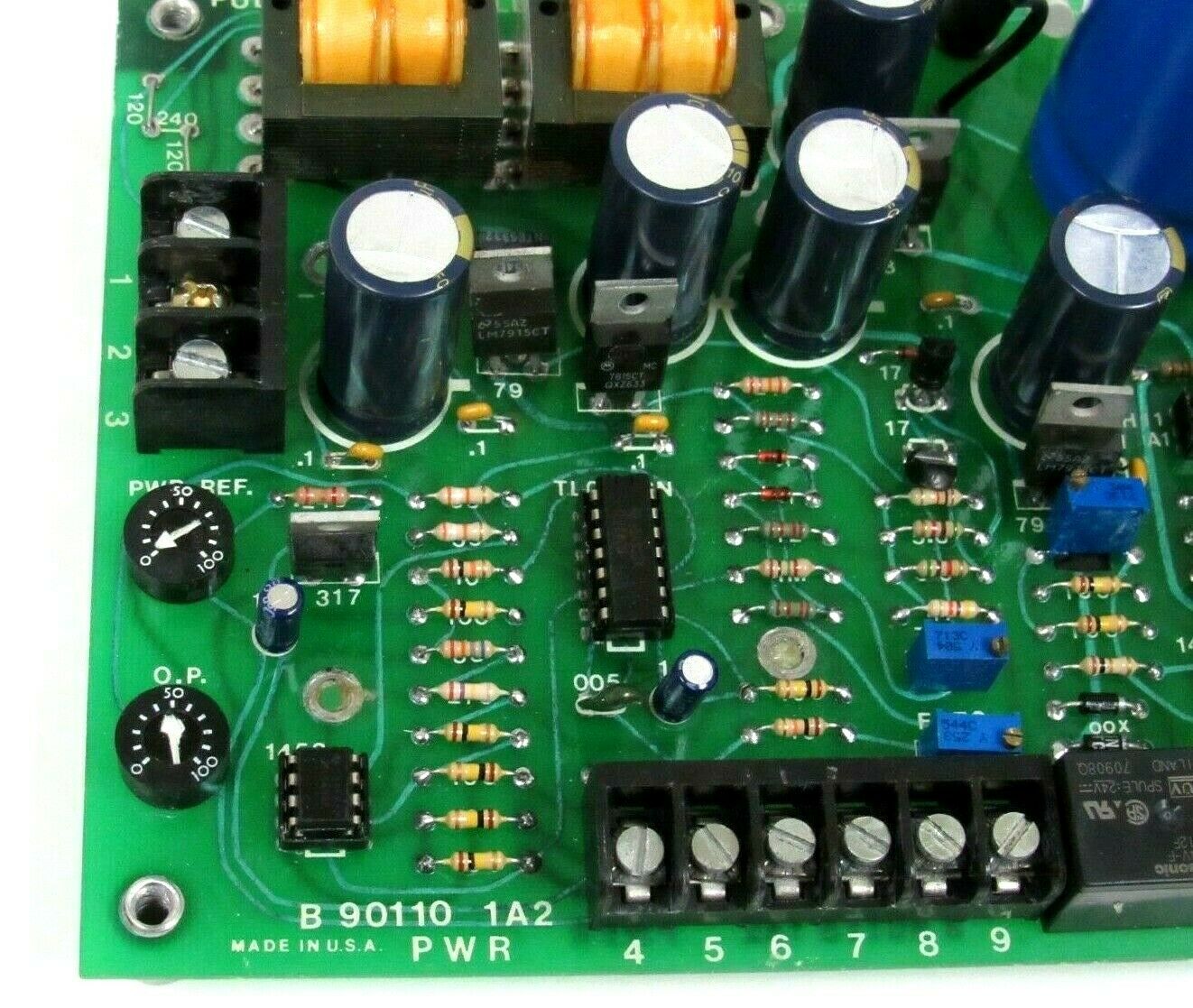 REFURBISHED ELECTRIC SYSTEM INC B-90110-1A2 PULSE WIDTH FIELD REGULATOR ...