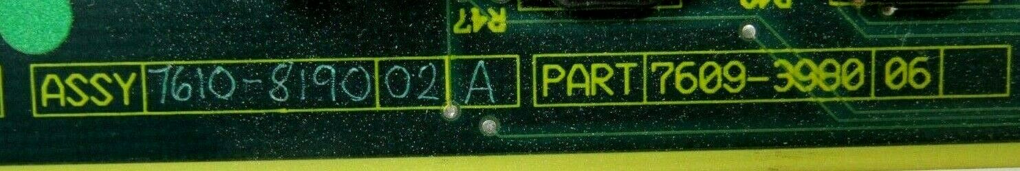 USED PRESSTECH 7609-3980-06 TRANSPUTER BOARD 7610-8190-4 7609398006 ...