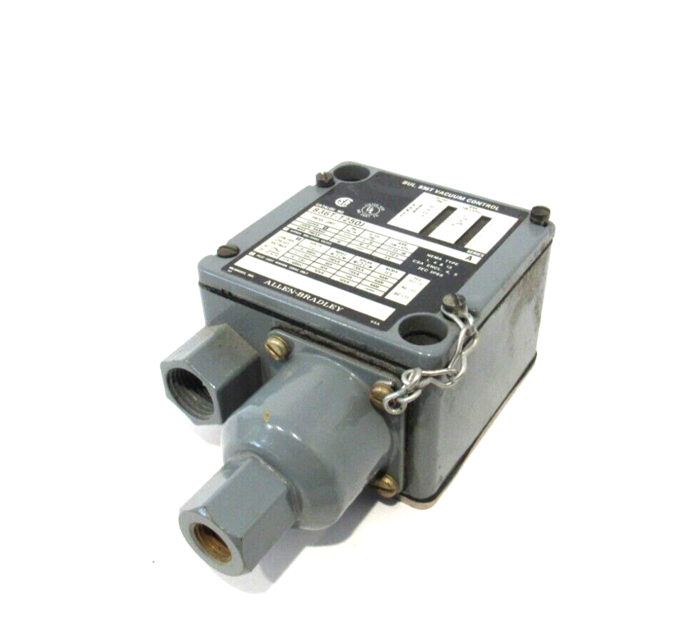 836T-T250J PRESSURE SWITCH PRE-OWNED UNUSED SURPLUS SER.A 836TT250J ...